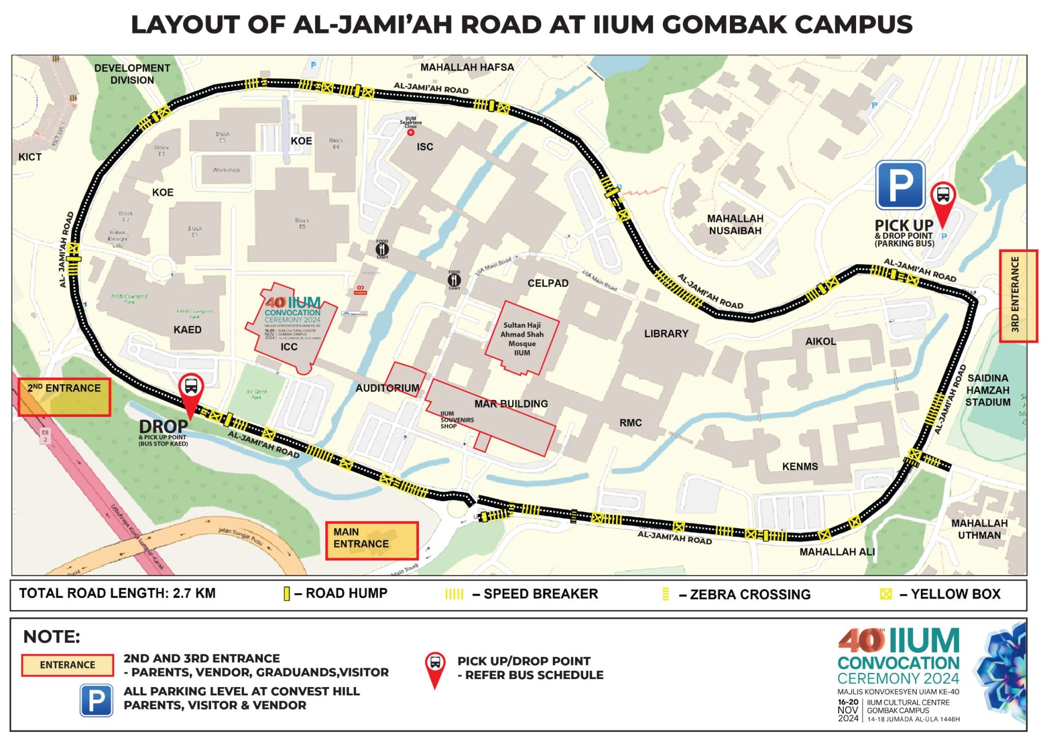 Map & Parking Area – IIUM Academy